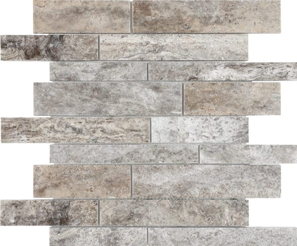 ANATOLIA TILE – SILVER ASH TRAVERTINE 4 x 4 ☑️ Best Online Flooring Store