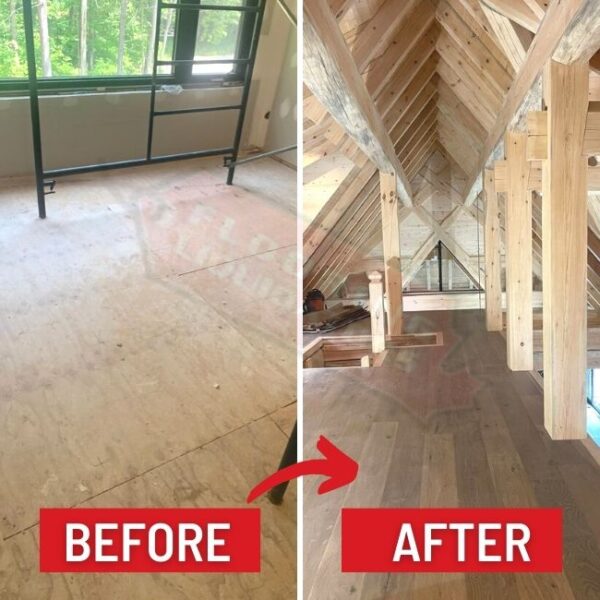 Hardwood Installed for New House Build ☑️ Flooring Liquidators